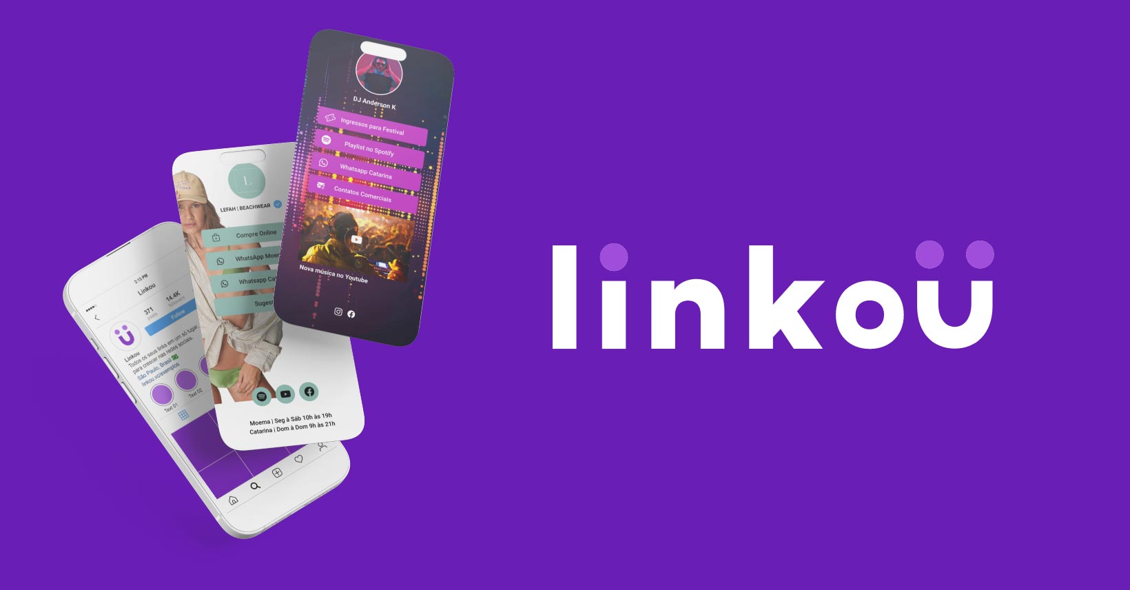 Linkou, Todos os seus links em um só lugar 😍🔗